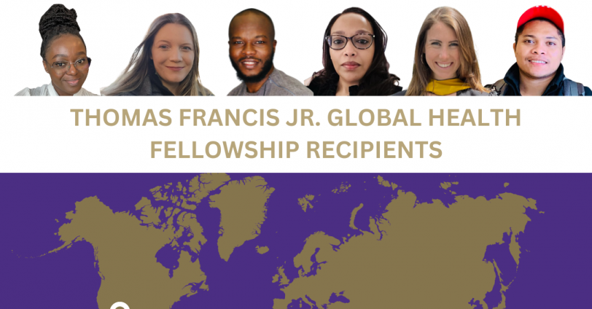 Department of Global Health Awards 12 Students With Travel Fellowships ...